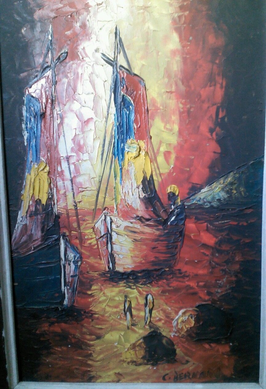 oil on board Charles Bernard? 1882-1961 | InstAppraisal