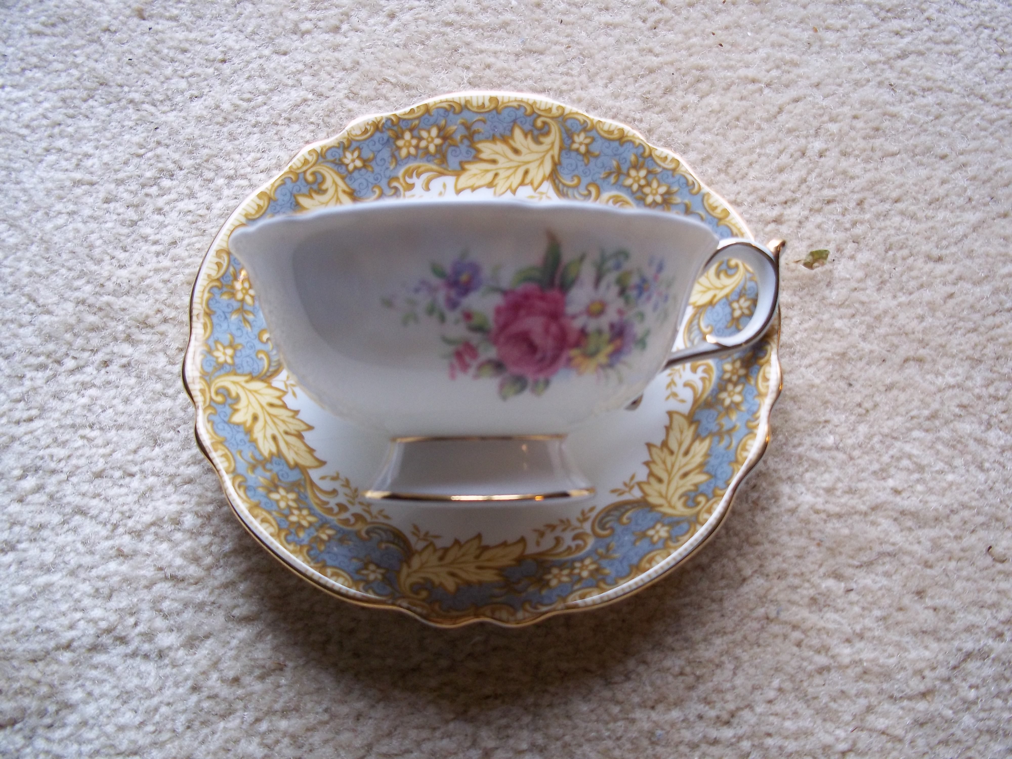 Paragon china tea and saucer | InstAppraisal