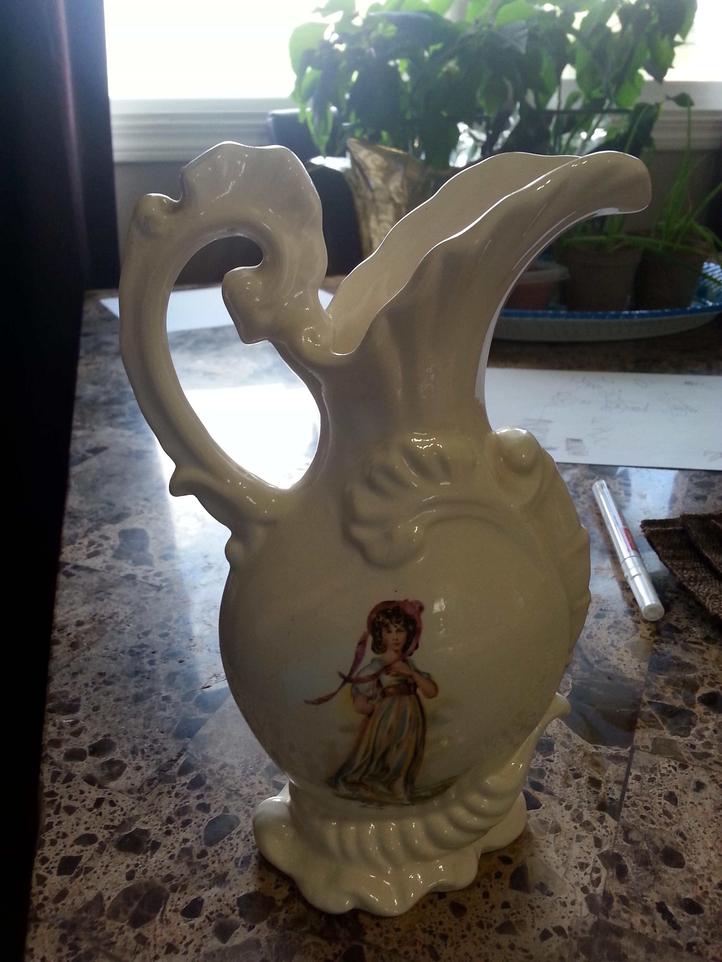 Blue boy and Pinky Pitcher | InstAppraisal