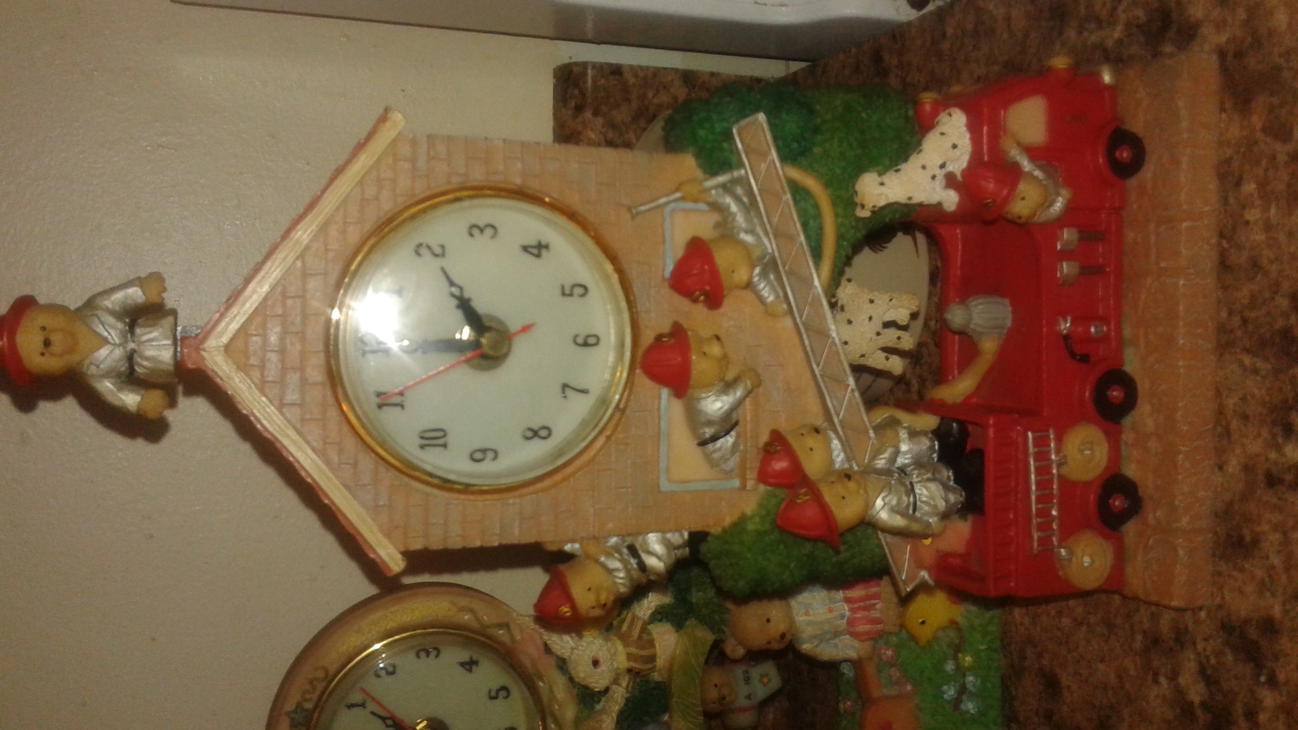 Antique wall bear clocks with swinging pendulum | InstAppraisal