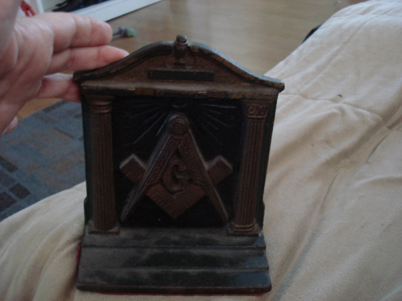 mASONIC BOOKENDS | InstAppraisal