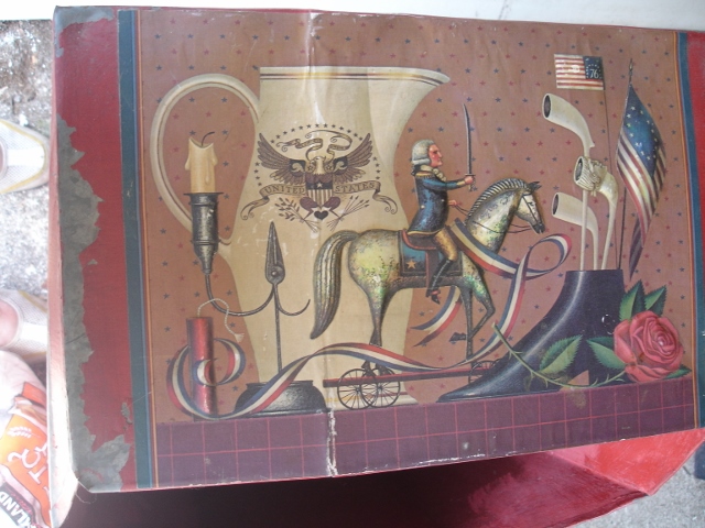 Pentagonal metal container | InstAppraisal