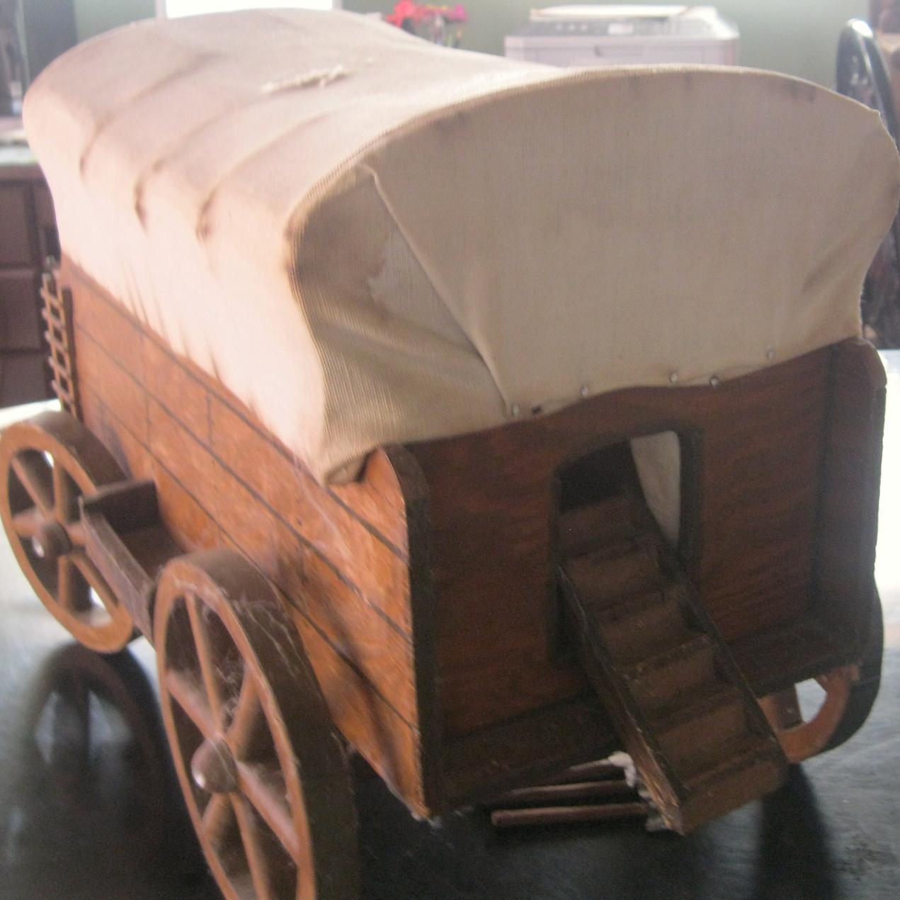 Antique covered wagon built mid 1800's | InstAppraisal