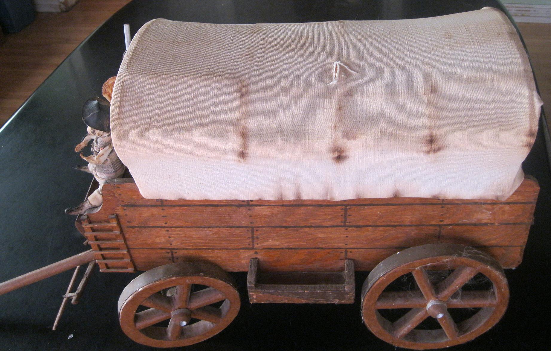 Antique covered wagon built mid 1800's | InstAppraisal