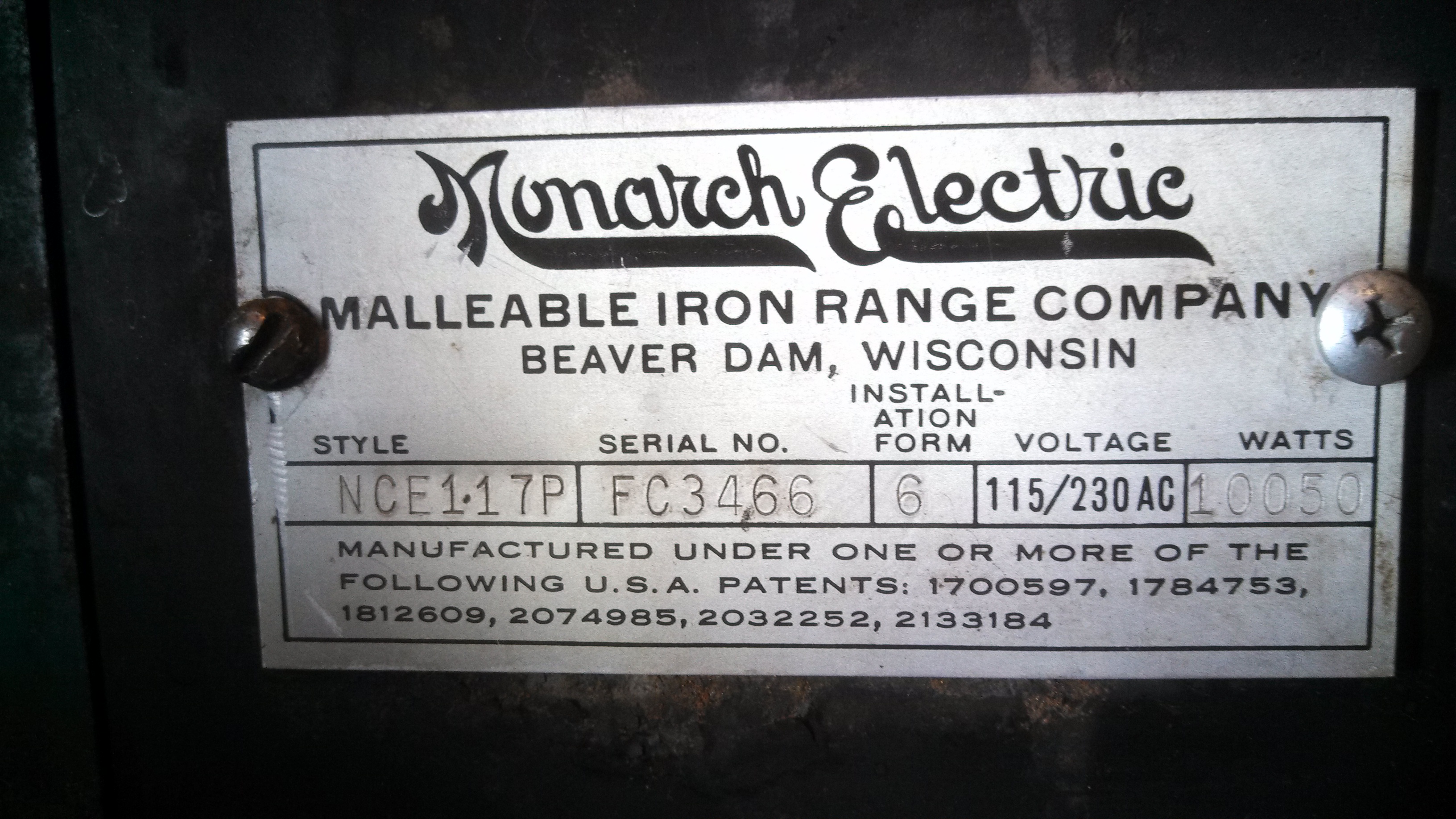 Antique Monarch Electric/Wood Range Value & Appraisal | InstAppraisal