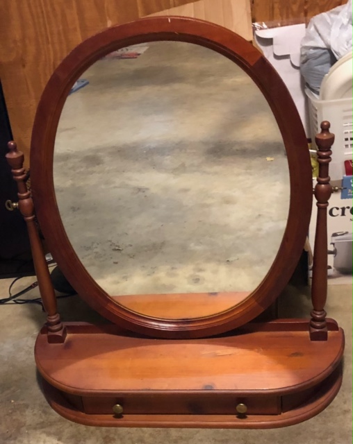 Shaving / Vanity Mirror — Decorative Arts | InstAppraisal