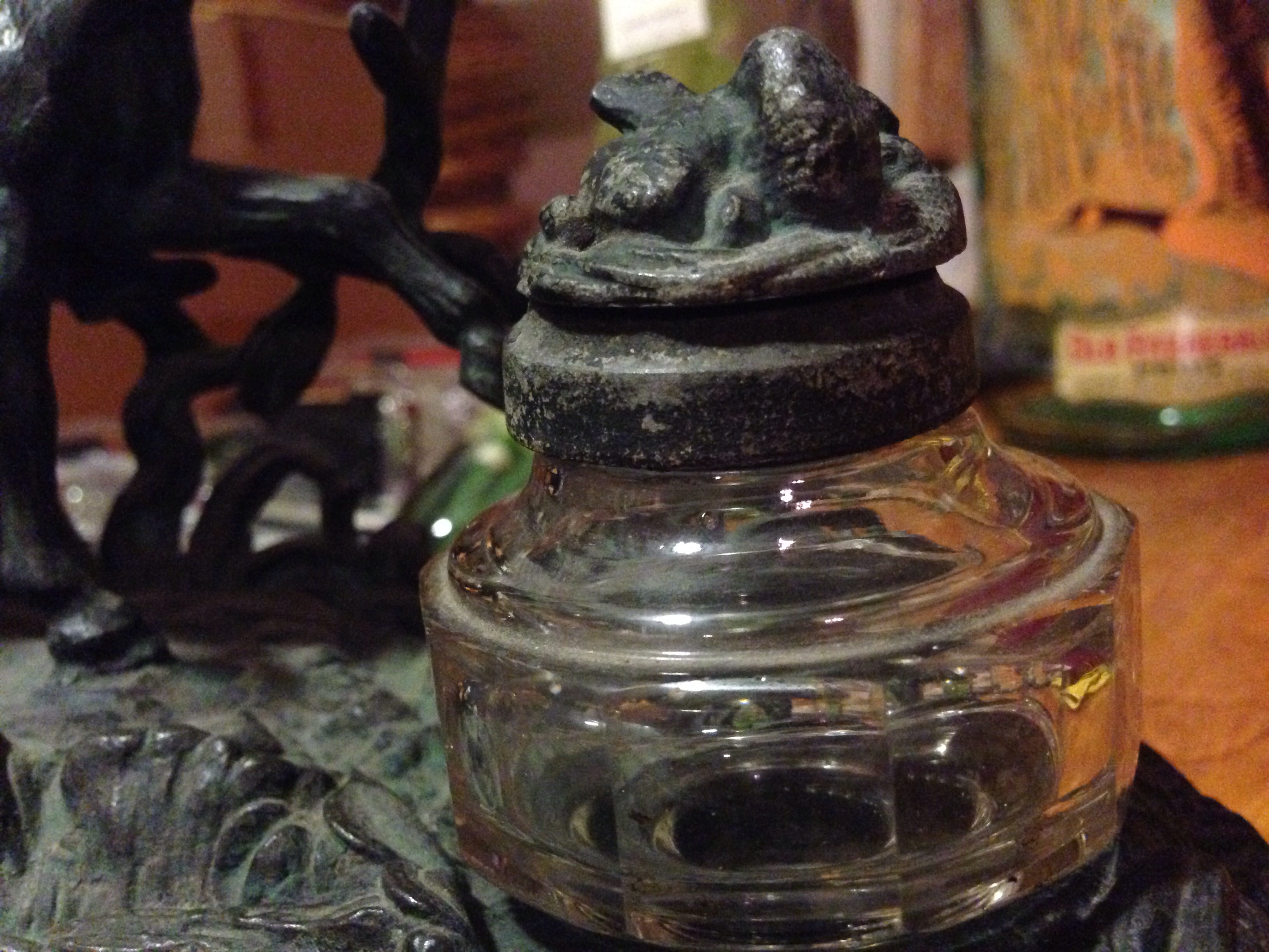 Horse and cowboy Inkwell | InstAppraisal