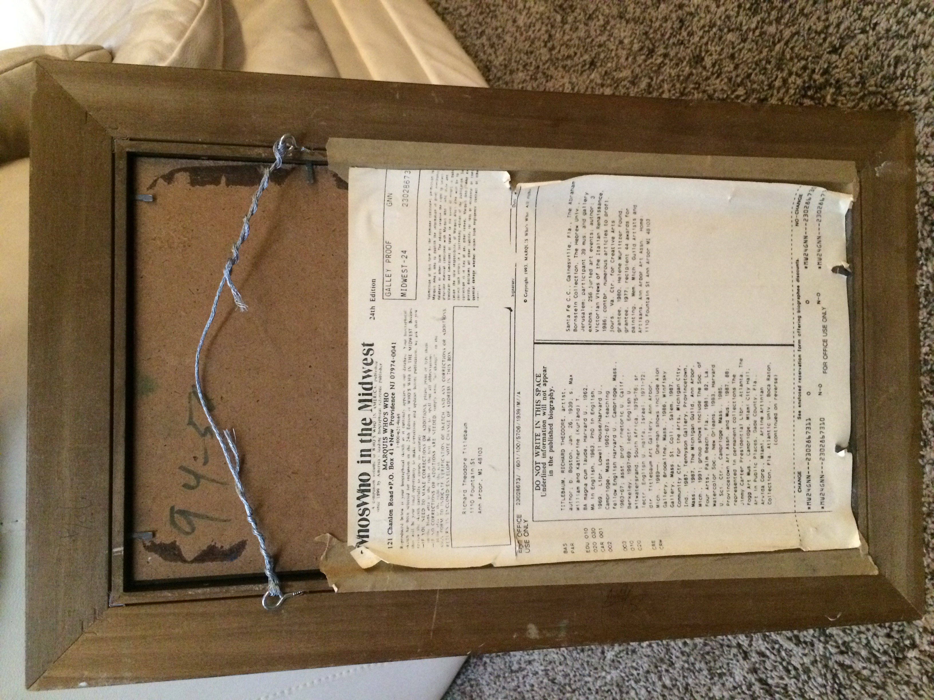 Painting of Richard Theodore Titlebaum | InstAppraisal