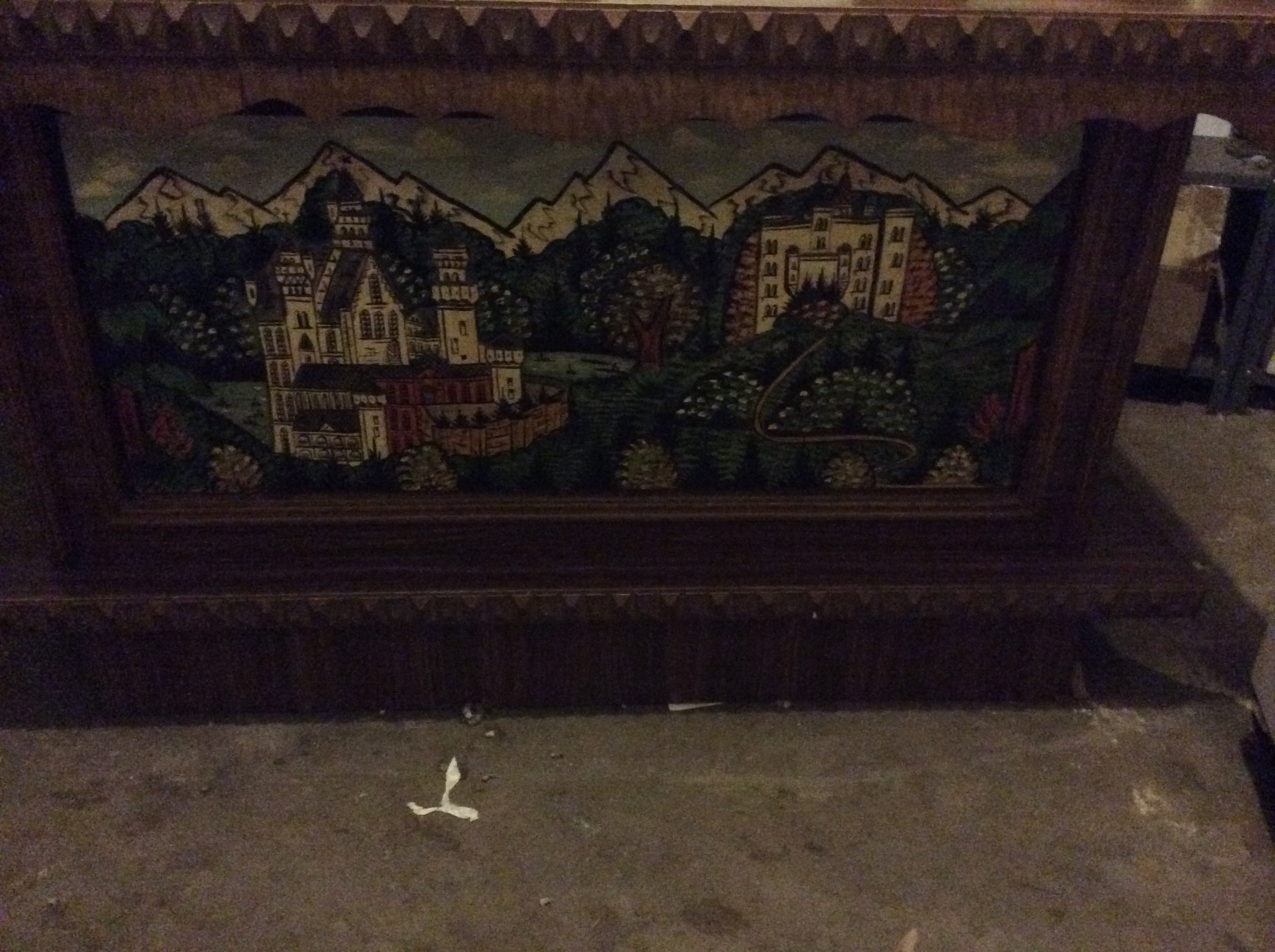 German Bar With Painted Picture On Front InstAppraisal