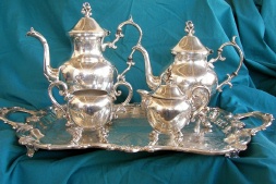 5 piece Crown Birmingham Silver Company tea/coffee service - InstAppraisal
