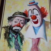 Appraisel Need on Clown Oil Paintings antique appraisal | InstAppraisal