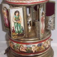 Vintage Reuge Simu Florence Music Box Swiss Movement Plays Love Story ...