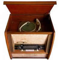 Telefunken Kaiser Turntable & Radio circa 1960 model# 50P632 antique ...