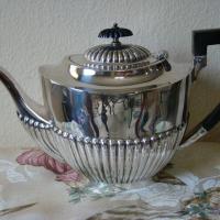 ANTIQUE SILVER PLATED REGENCY STYLE TEAPOT 1890C antique appraisal ...