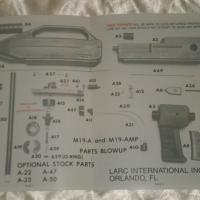 BB Submachine Machine Gun M19-A M19-AMP Larc International Annihilator ...