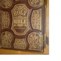 1872 Holy Bible - Publisher Ziegler & McCurdy antique appraisal ...