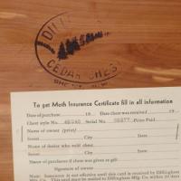 Bluebird Cedar Chest antique appraisal | InstAppraisal