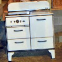 Antique gas stove" White Star" Detroit Vapor Stove Division antique ...