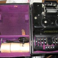 1926 Stenotype Company Stenograph Machine, original case and ...