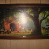 Paul Detlefsen print "The Smithy" antique appraisal | InstAppraisal