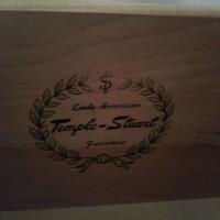 TEMPLE-STUART ROCKINGHAM HARD ROCK MAPLE DINING SET WITH 2 PIECE HUTCH ...