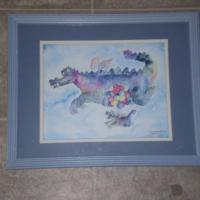 Ron Rodecker - "Flying Lesson" 1990 antique appraisal | InstAppraisal