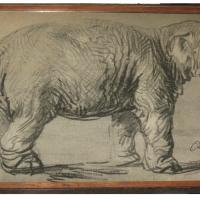 Rembrandt Elephant etchinf antique appraisal | InstAppraisal