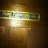 Thomas Paine Furniture Boston MA Dining Room Suite antique appraisal ...