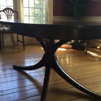Vintage 1940s Travis Court Collection Mahogany Dining Table antique ...