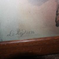 Le Roy Dead Quail Rabbit Hunting Print #161 antique appraisal ...