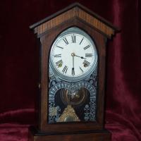 Wm. L. Gilbert Clock Co. "Alamo" mantel clock antique appraisal ...