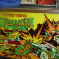 Wonder Wizard Demolition Derby Pinball machine antique appraisal ...